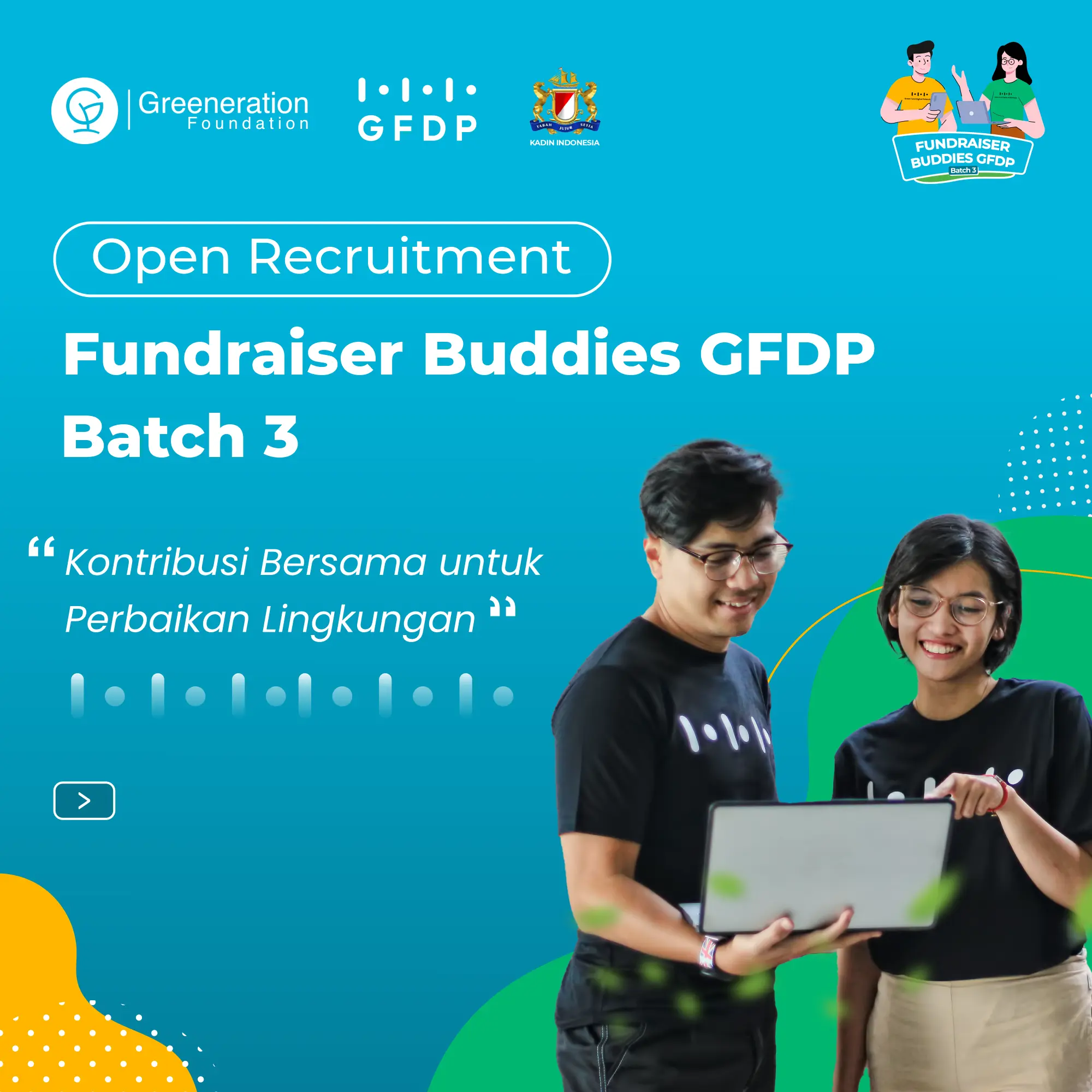 Fundraiser Buddies | Jadi Pejuang Lingkungan GFDP